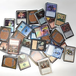 Magic Trading Card Notebook Notepad Pocketbook Magic the Gathering Book ...