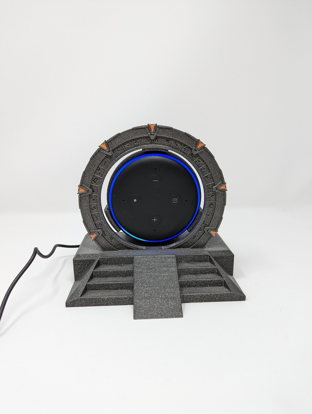 Wormhole Echo Dot Display Holder - Star Gate - Alexa Dot Holder - Alexa ...