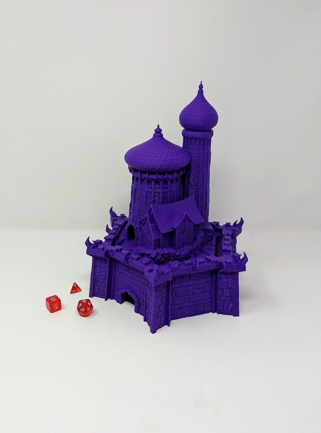 Dice Tower - Castle Dice Tower - Fantasy Dice Tower - Dnd Gift - DND ...