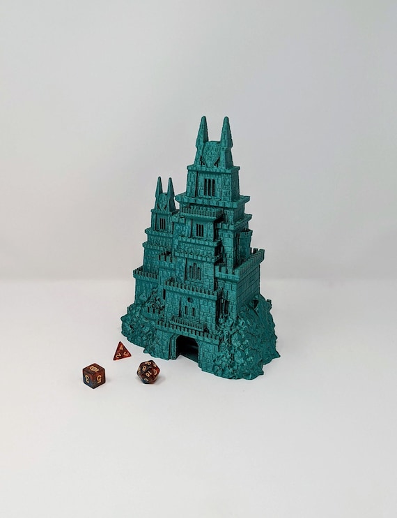 Dragonborn Dice Tower Dnd Gift Dnd Dice Tower DND Dice | Etsy