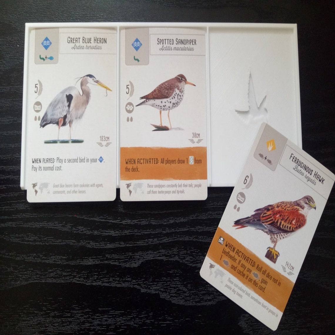 Wingspan Premium Card Tray - Wingspan Upgrade - Etsy