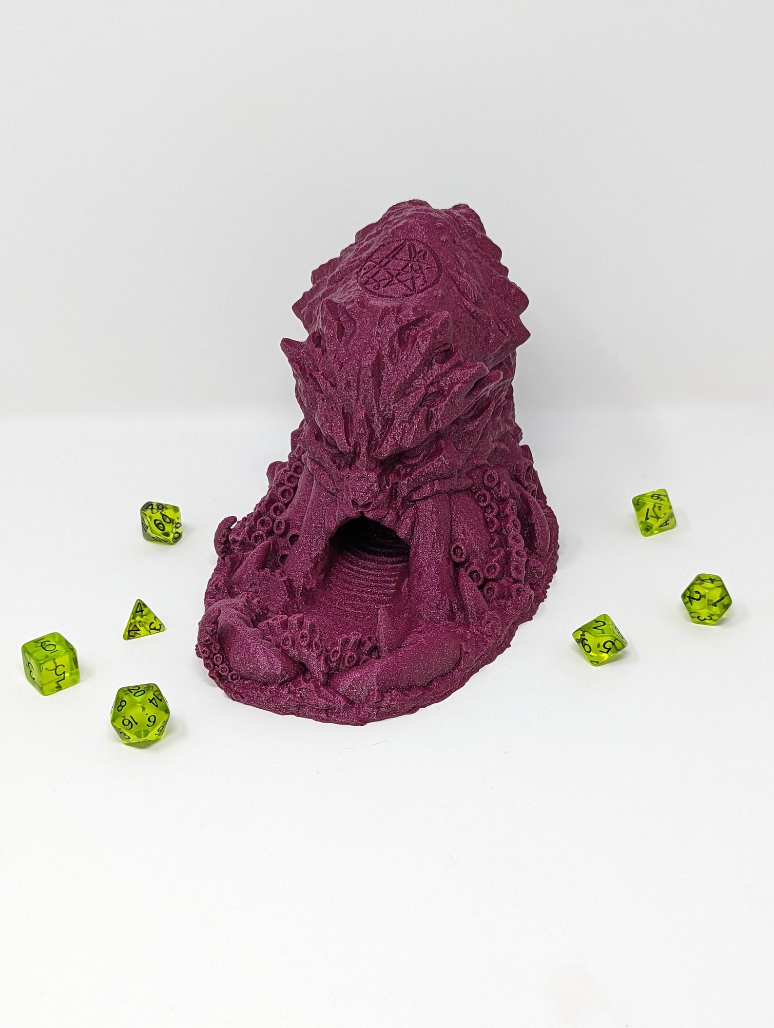 Cthulhu Dice Tower - Cthulhu Cave Dice Tower - Dnd Gift - Dnd Dice ...