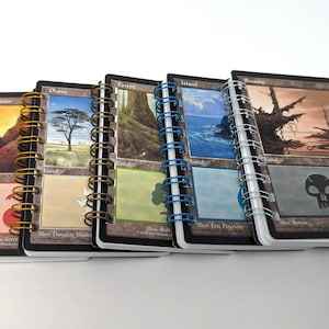 Magic Trading Card Notebook Notepad Pocketbook Magic the Gathering Book ...