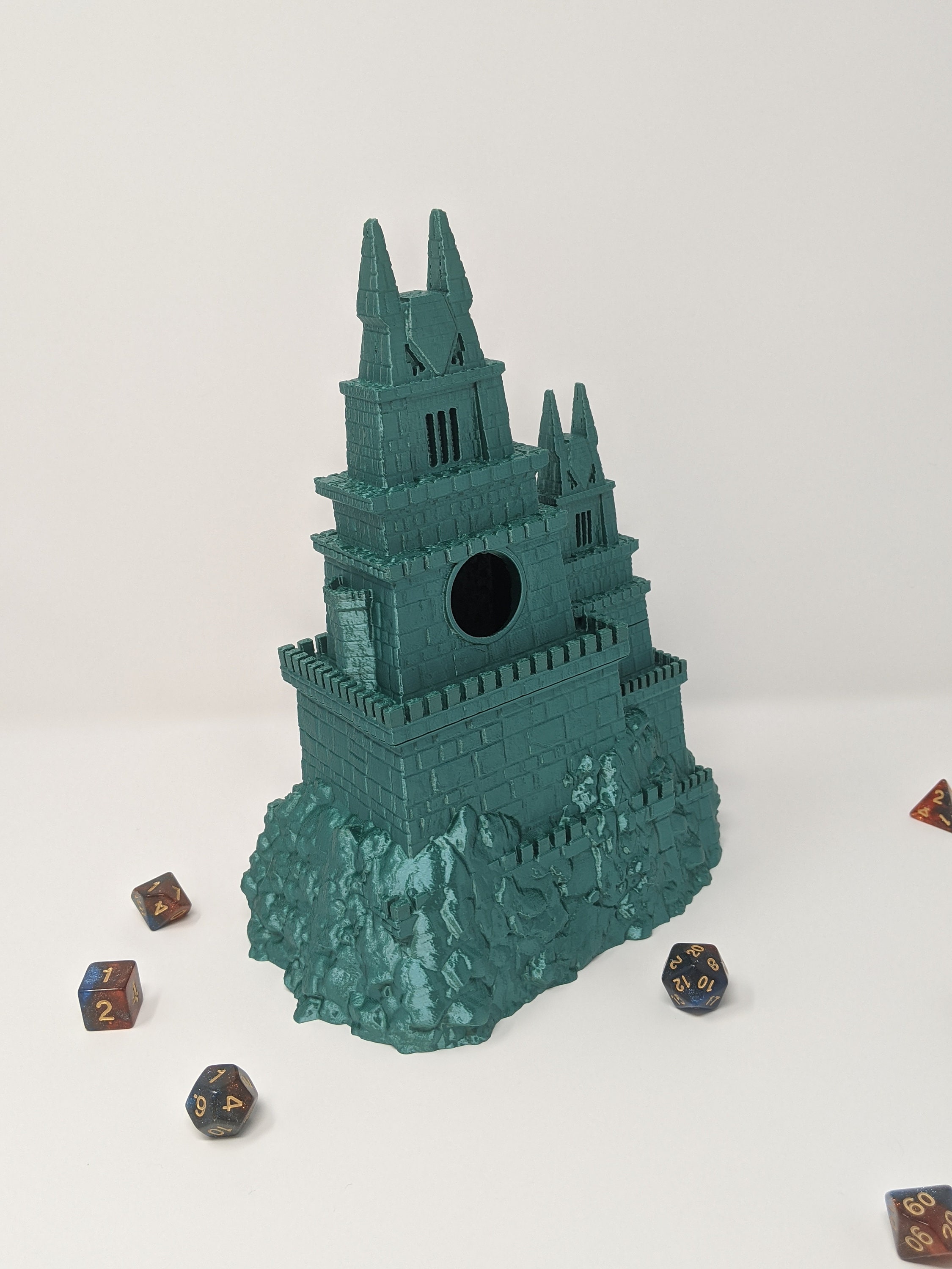 Dragonborn Dice Tower Dnd Gift Dnd Dice Tower DND Dice | Etsy