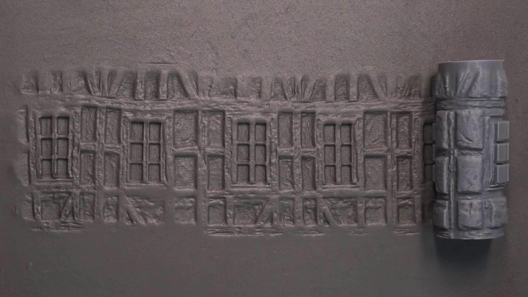 Textured Rollers Collectionclay/ Foams D&D Terrain | 28mm | 32mm ...