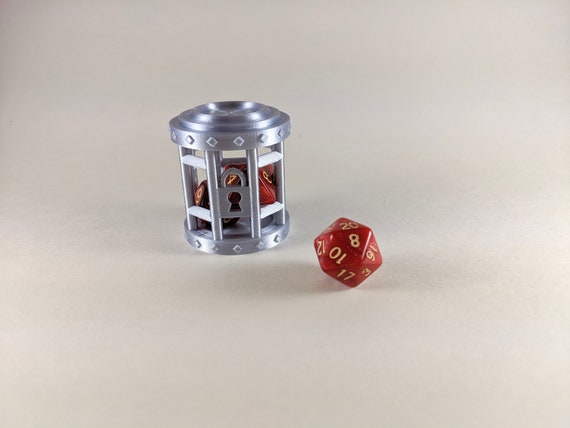 Dice Jail / Prison for Naughty Dice Small Dnd Gift Dnd | Etsy