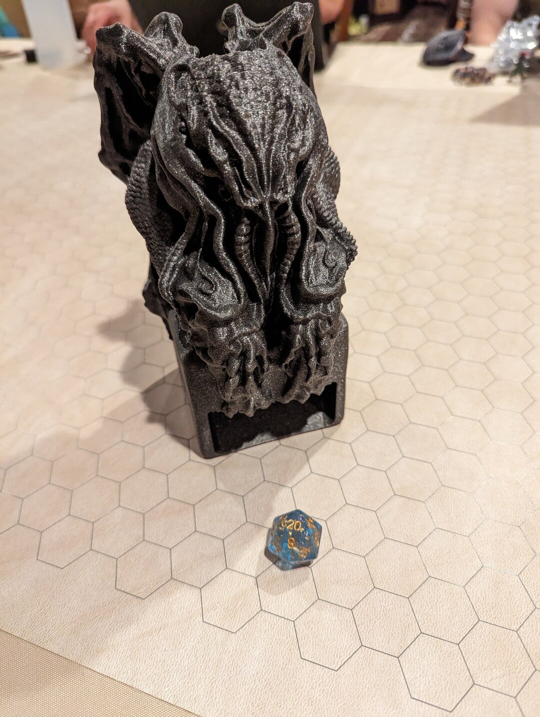 Cthulhu Dice Tower - Cthulhu Idol Dice Tower - Dnd Gift - Dnd Dice ...