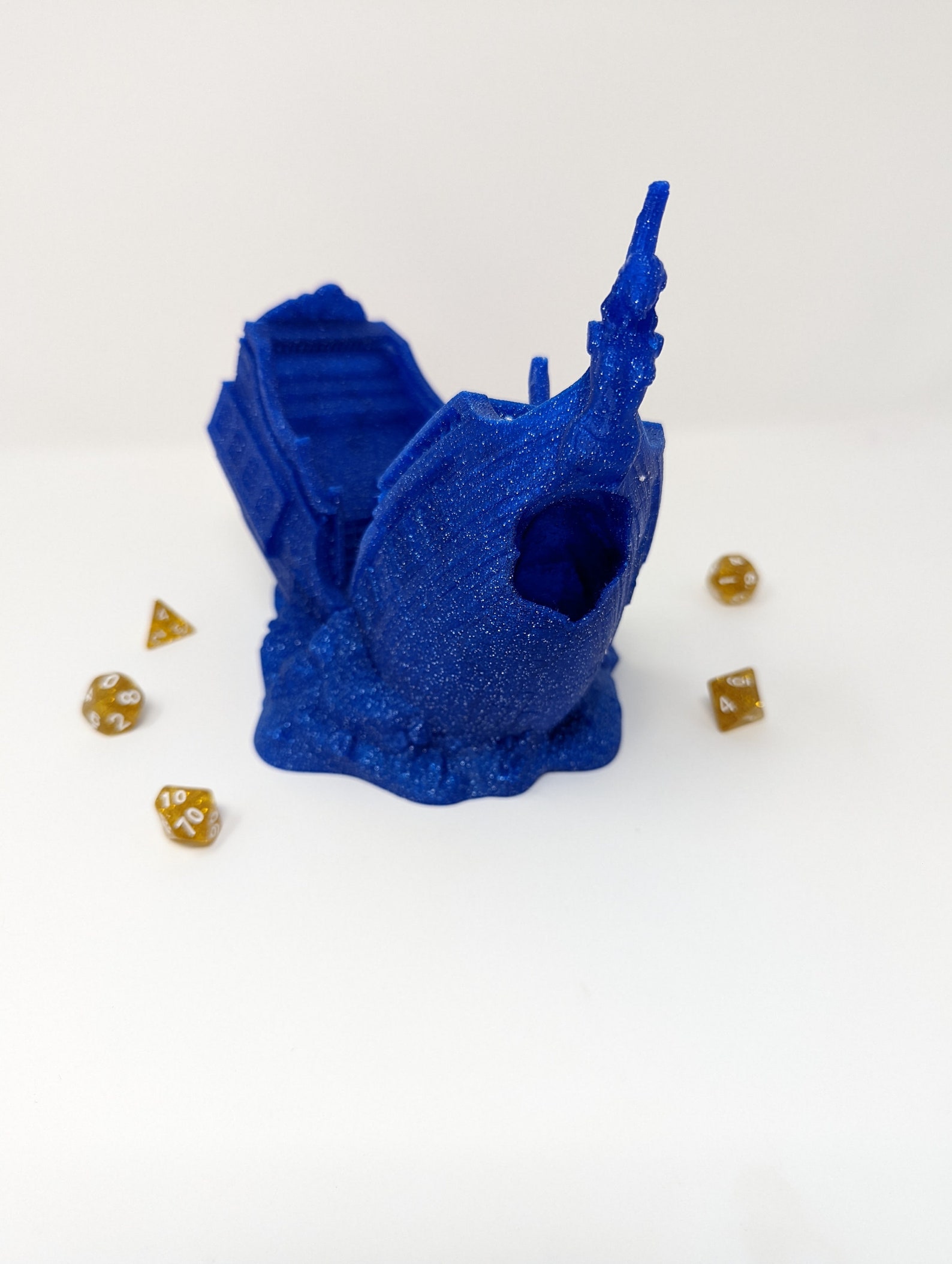 Pirate Ship Dice Tower Crashed Ship Dice Tower Marooned - Etsy