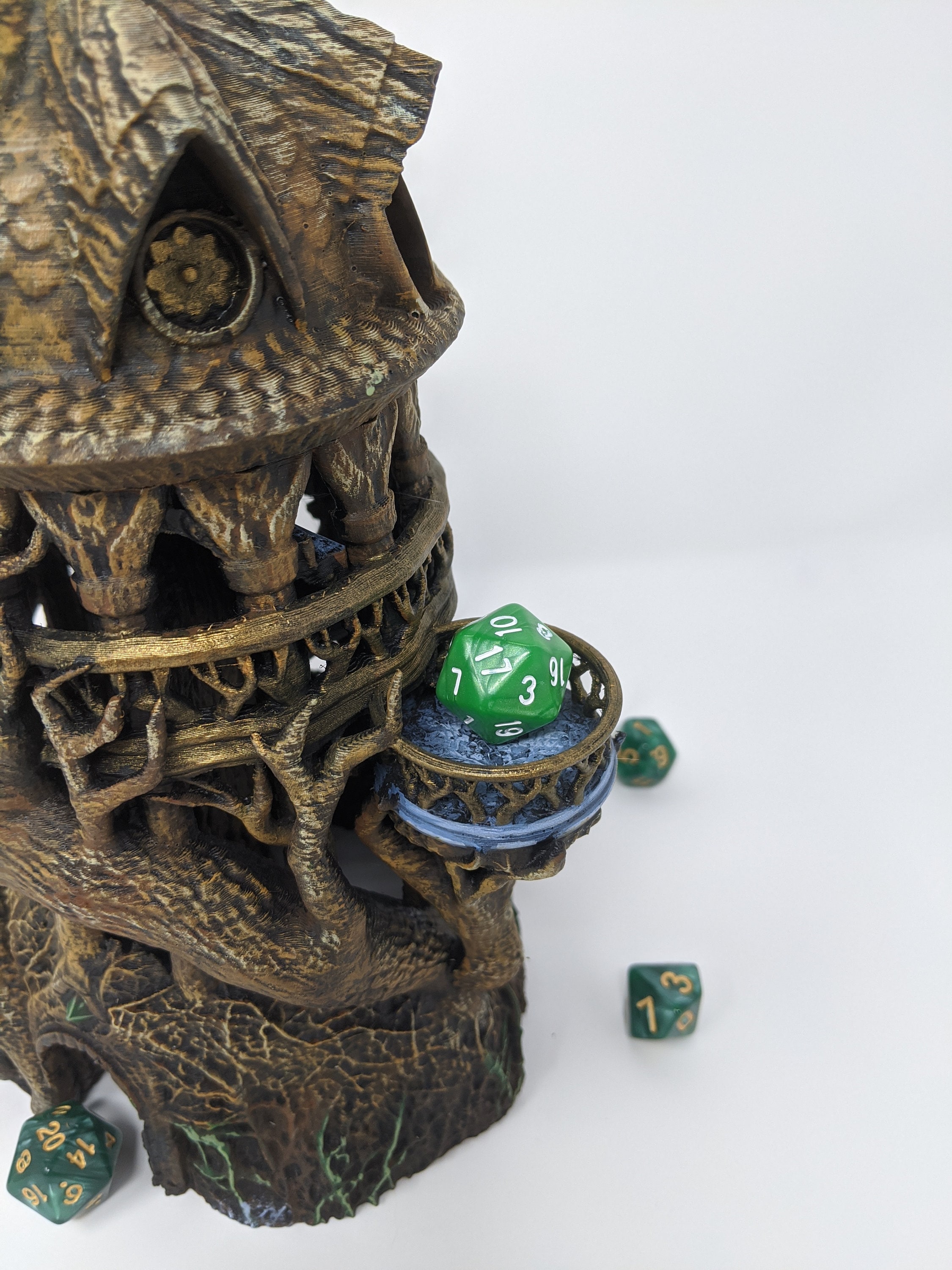 Foldable Dice Tower Tree Goddess Dice Tower - 3D Printed DND Accessory ...