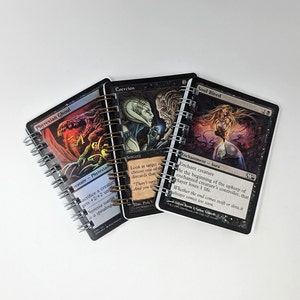 Magic Trading Card Notebook Notepad Pocketbook Magic the Gathering Book ...