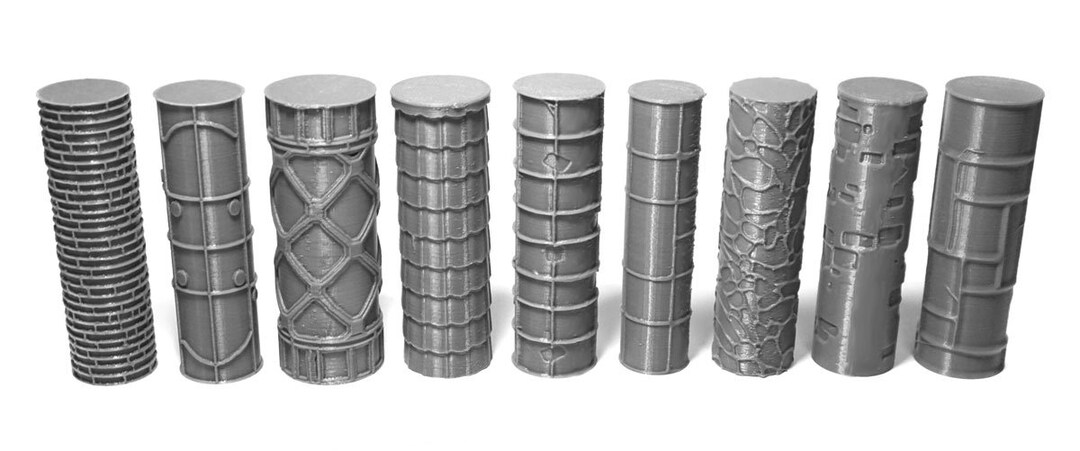 Textured Rollers Collectionclay/ Foams D&D Terrain | 28mm | 32mm ...