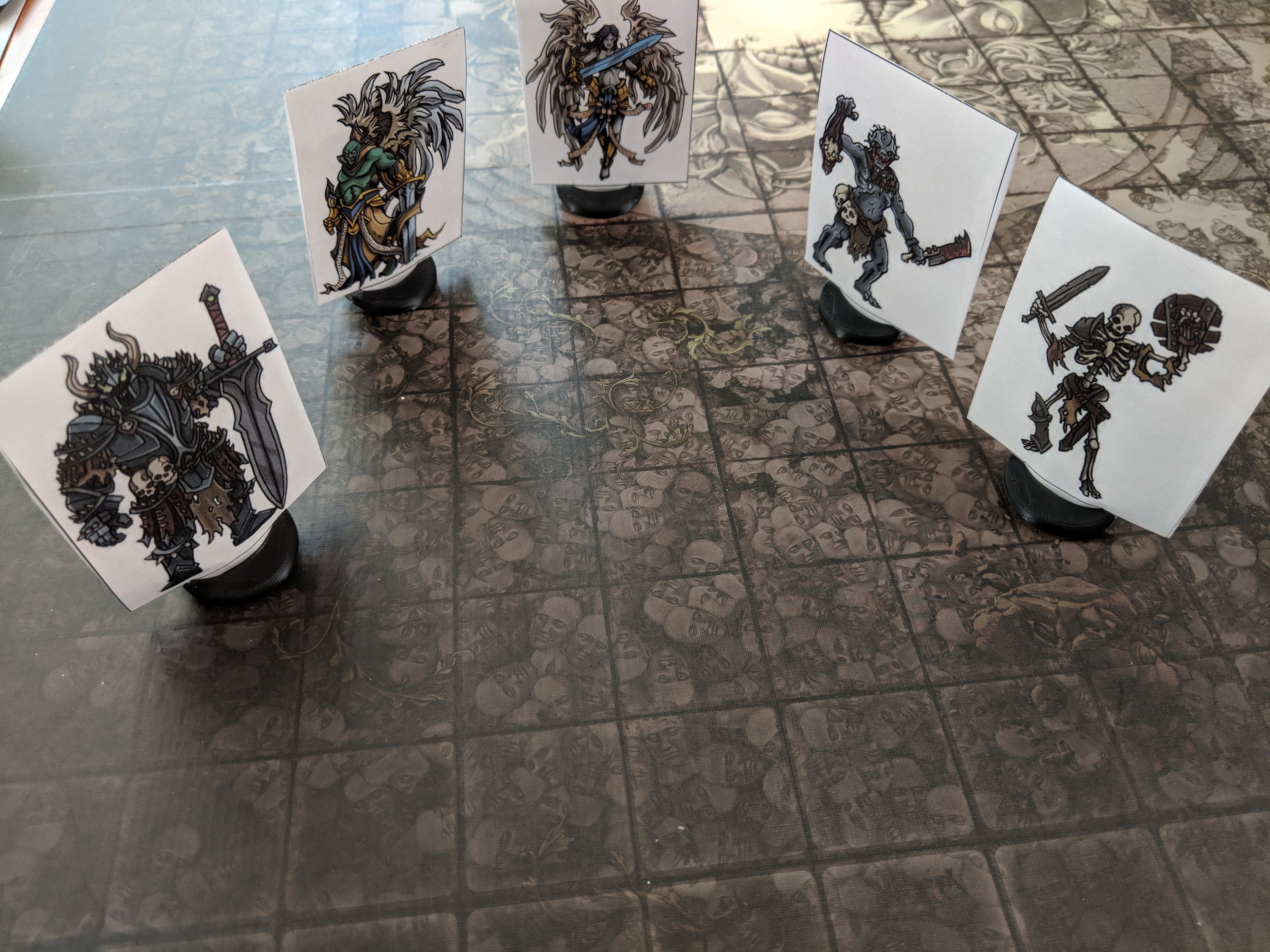 Paper Miniature Bases - Etsy