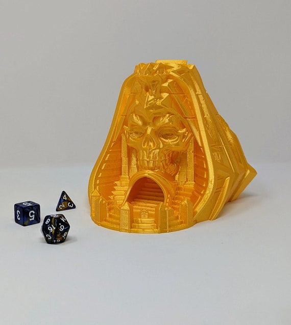 Pharaoh Skull Dice Tower Pharaoh Dice Tower Dnd Gift Dnd | Etsy