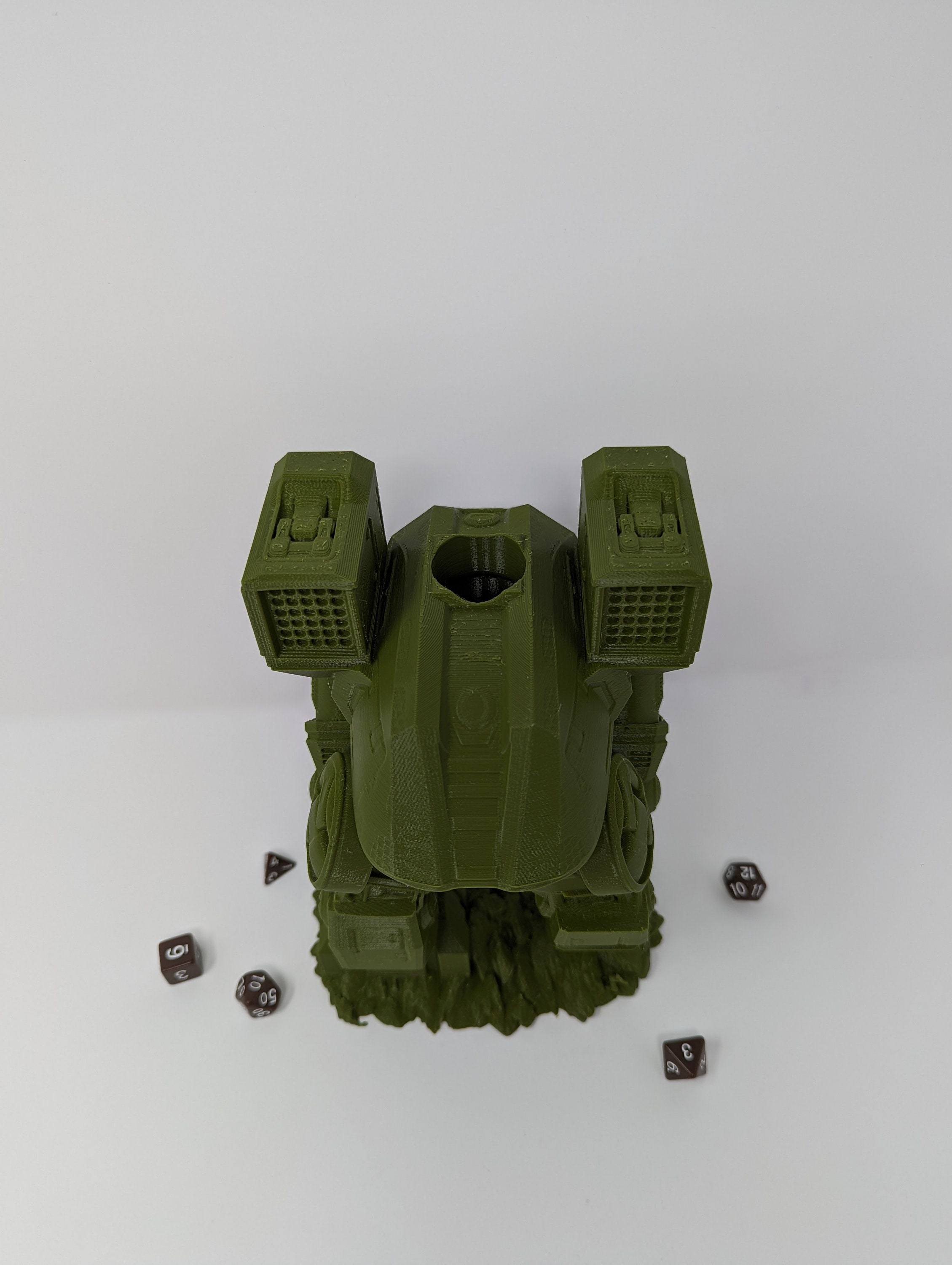 Mech Dice Tower Robot Dice Tower Battle Mech Dice Tower - Etsy