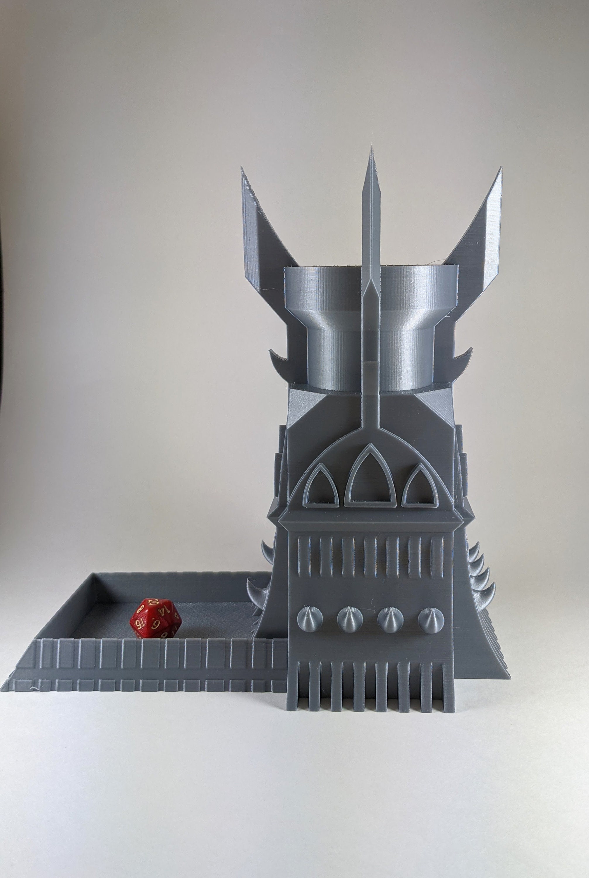 Dice Tower Spiky Castle D&D Gift DM Gift Dungeon | Etsy