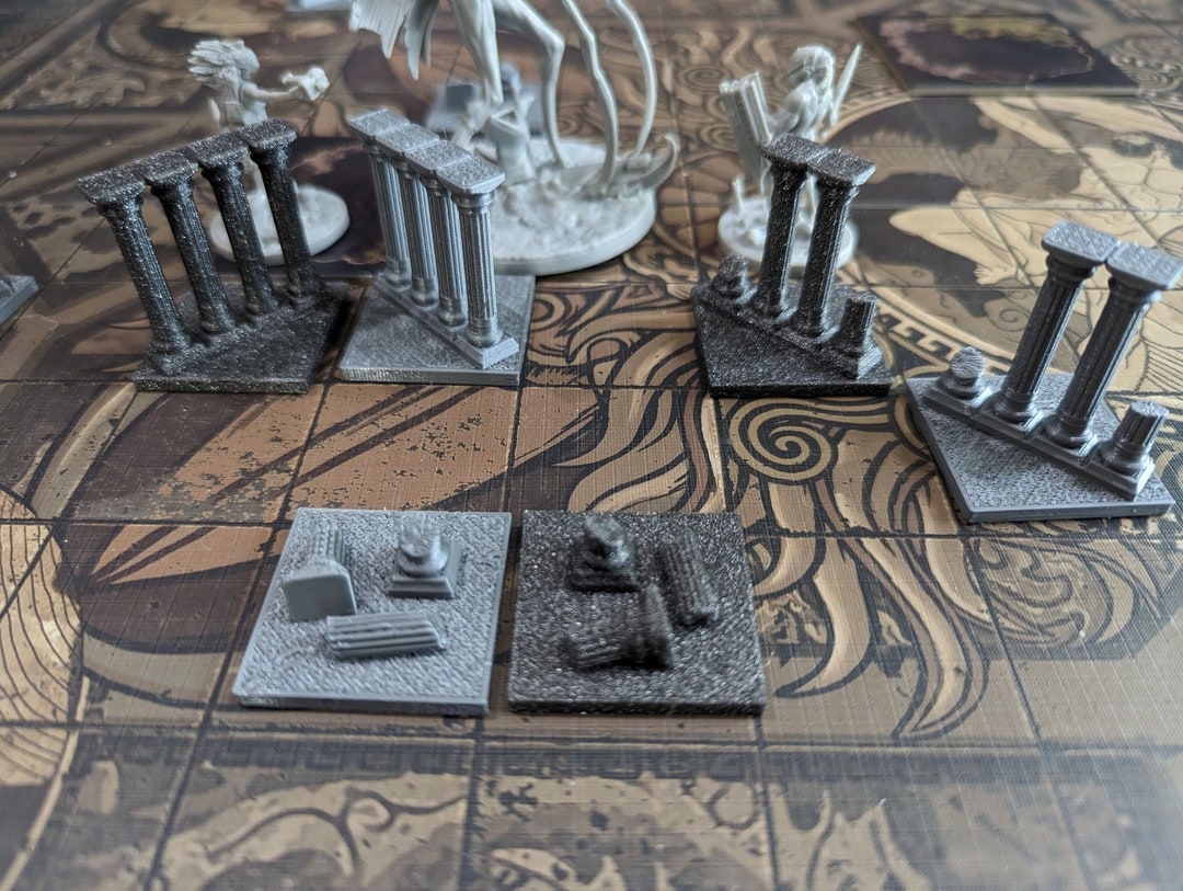 Aeon Trespass: Odyssey Game Columns Terrain - Terrain Upgrade - Etsy