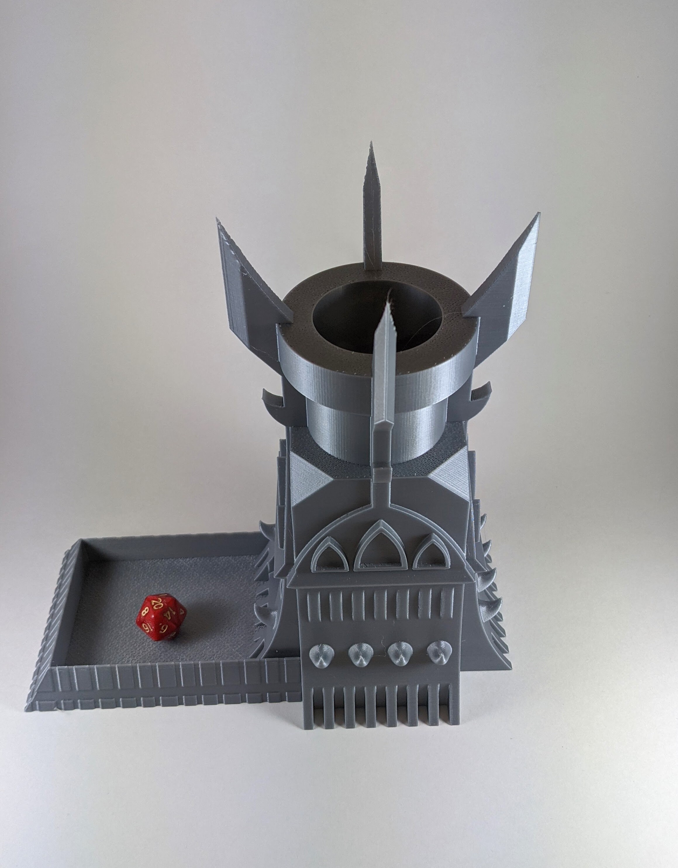 Dice Tower Spiky Castle D&D Gift DM Gift Dungeon | Etsy
