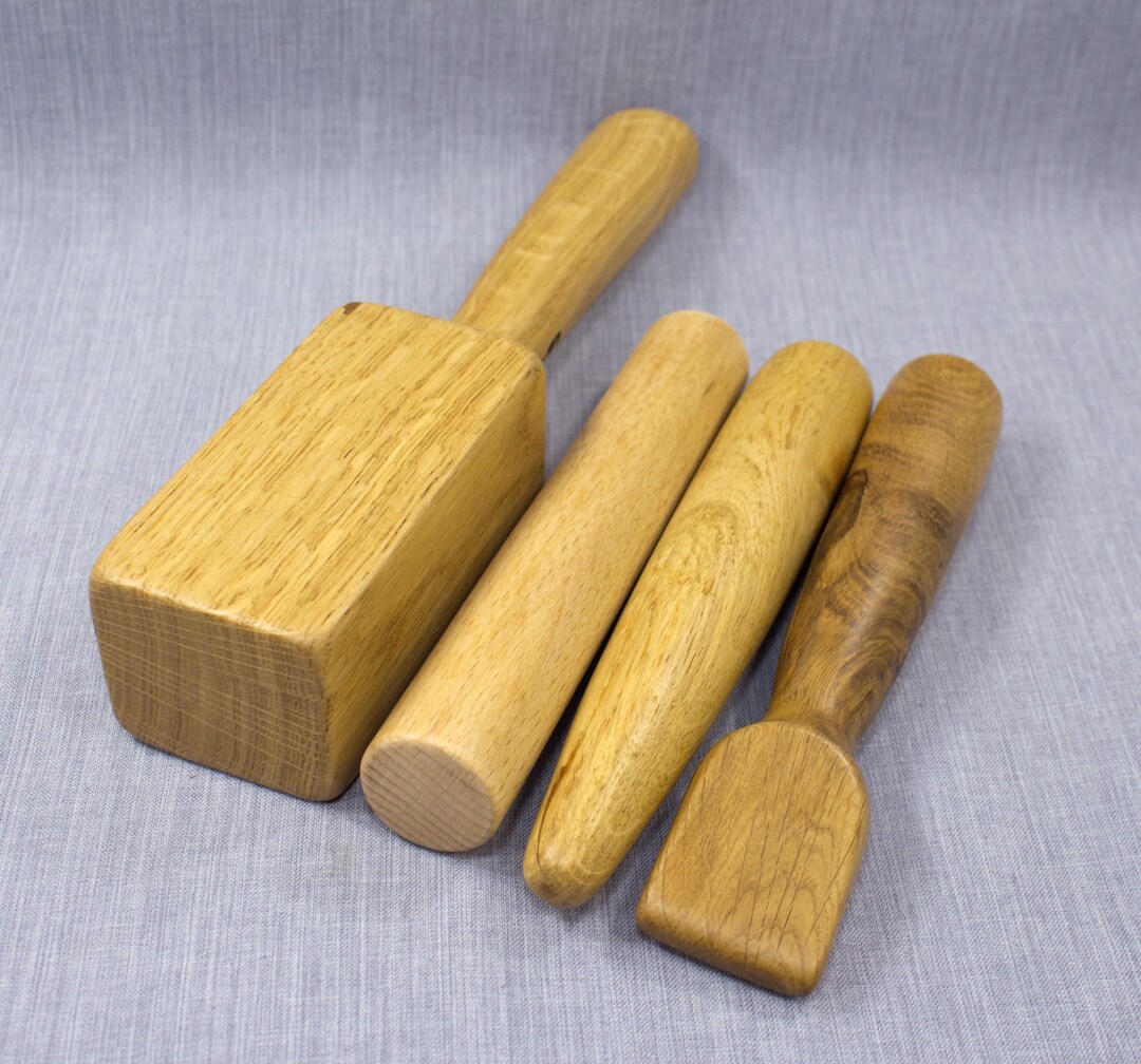 Handmade Oak Wood Tok Sen Massage Tool Set - Etsy