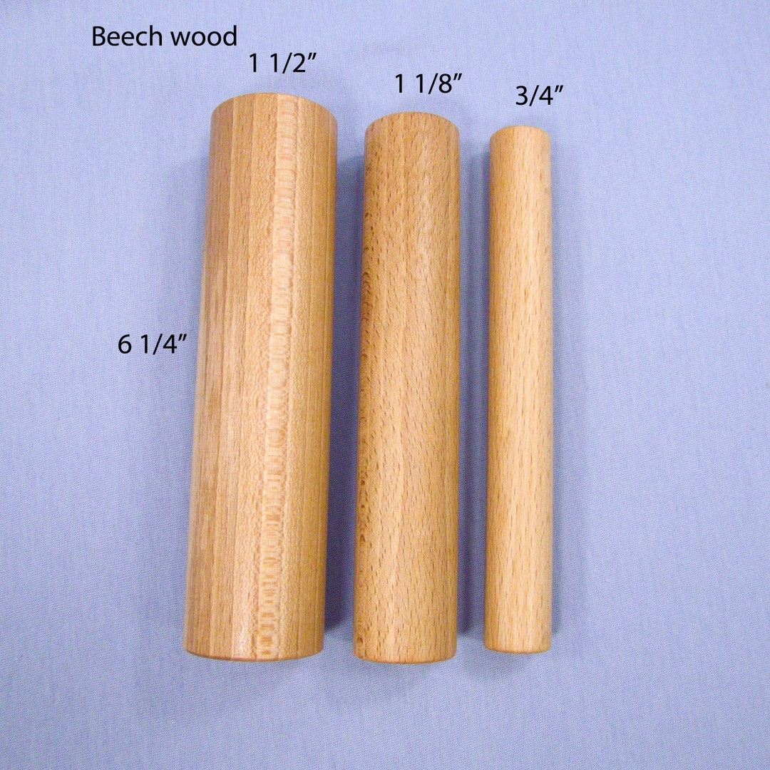 Set of 3 Tok Sen Massage Tools Stick Wish Two Flat Bases, Thai Massage ...