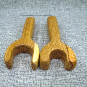 Set of 2 Tok Sen Massage Tools, Massage Catapult, Thai Massage Wooden ...