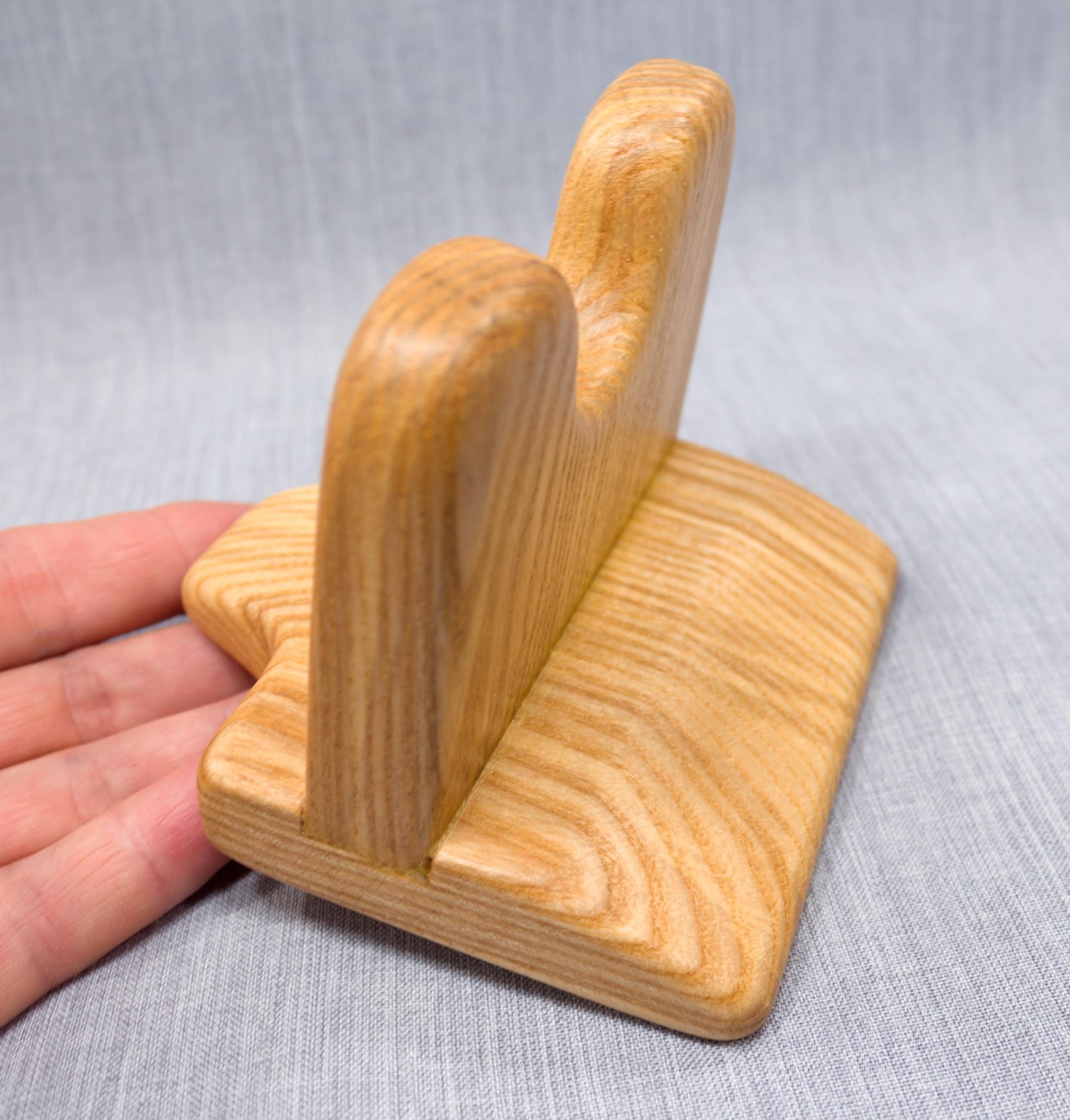 Herramienta de masaje de madera de fresno hecha a mano para cuerpo ...