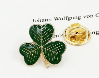 Shamrock Lapel Pin | Etsy