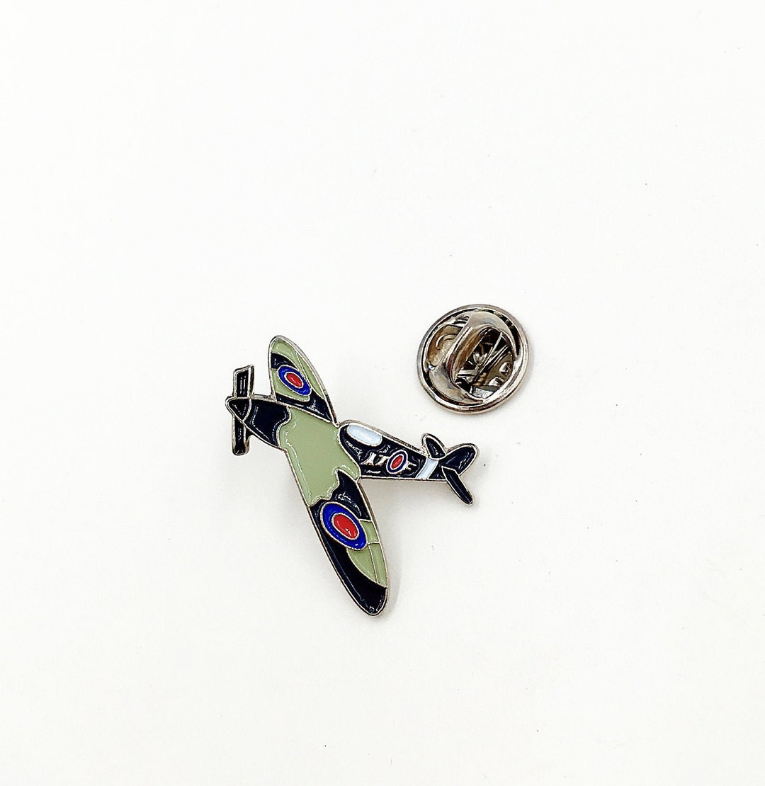 WWII Spitfire Plane / Aircraft Lapel Hat Tie Pin Badge World War 2 Gift ...