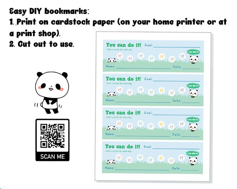 Chinese Reward Chart Chinese for Kids Chinese Learning Log - Etsy