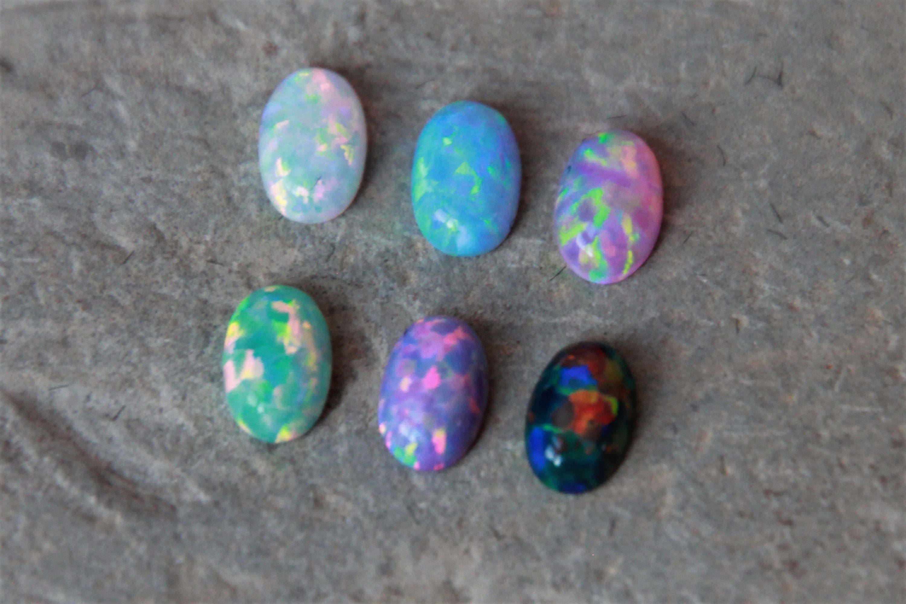 OVAL OPALS 6mm X 4mm Oval Opal Cabochons Loose Opals - Etsy