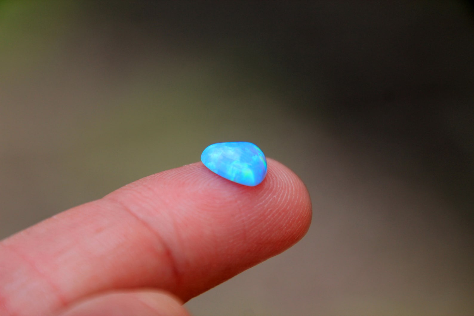 OPAL HEART CABOCHONS Azure Opal Heart Opal Hearts - Etsy