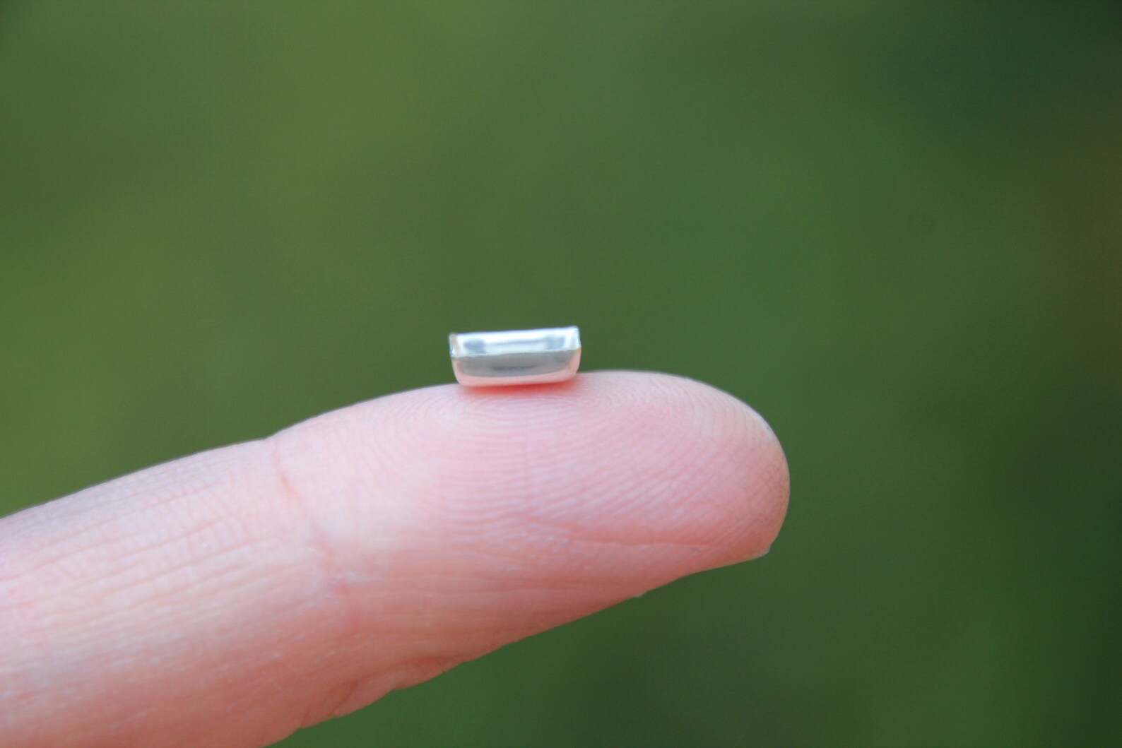 6mm Sterling Silver SQUARE BEZEL CUPS Bezel Cups Settings | Etsy