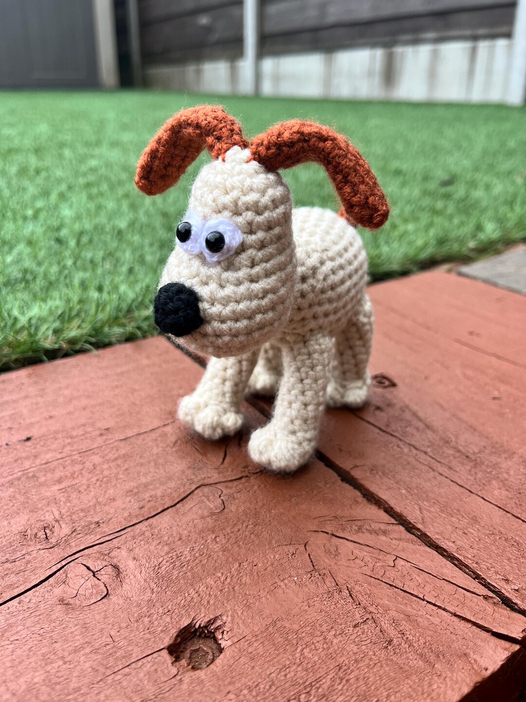 Amigurumi Crochet Gromit Soft Toy/ Figure - Etsy UK