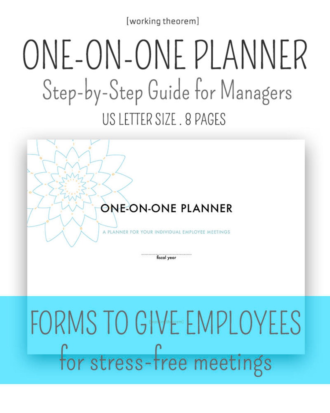 One-on-one Planner.printable.planner.small Business Planner.manager - Etsy