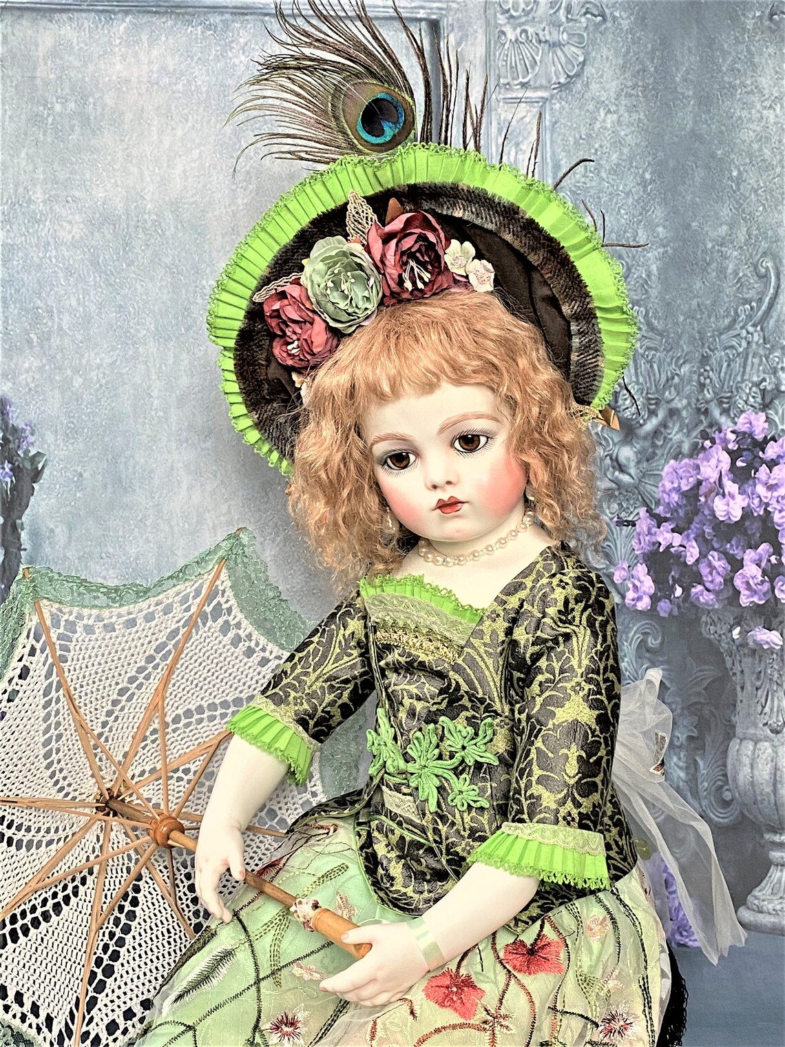 Bru Jne 13 colette Antique Reproduction, Large 29 Doll, Porcelain Doll ...