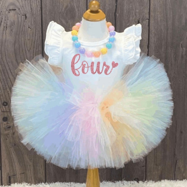 4th Birthday Princess Tutu Outfit Etsy 4th-birthday-princess-tutu-outfit-etsy
