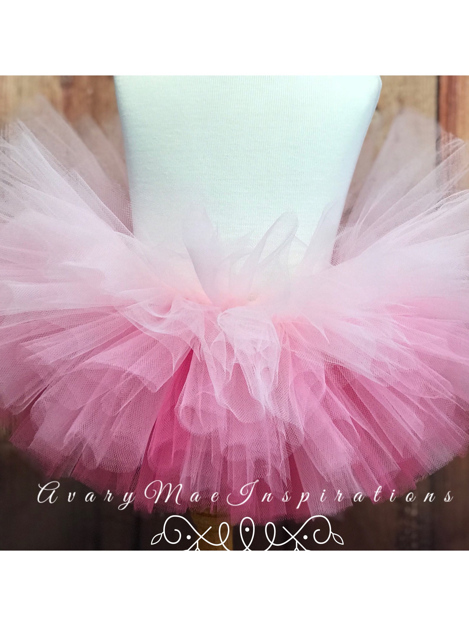 Pink Ombre Girls Tutu, Infant Tutu, Toddler Tutu, Baby Tutu, Pink ...