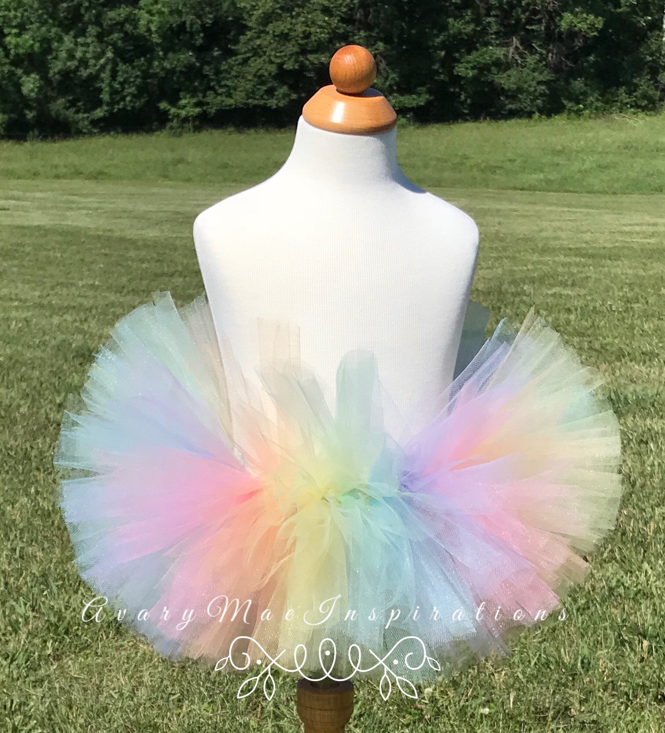 Pastel Rainbow Tutu Baby Tutu Infant Tutu Toddler Tutu | Etsy