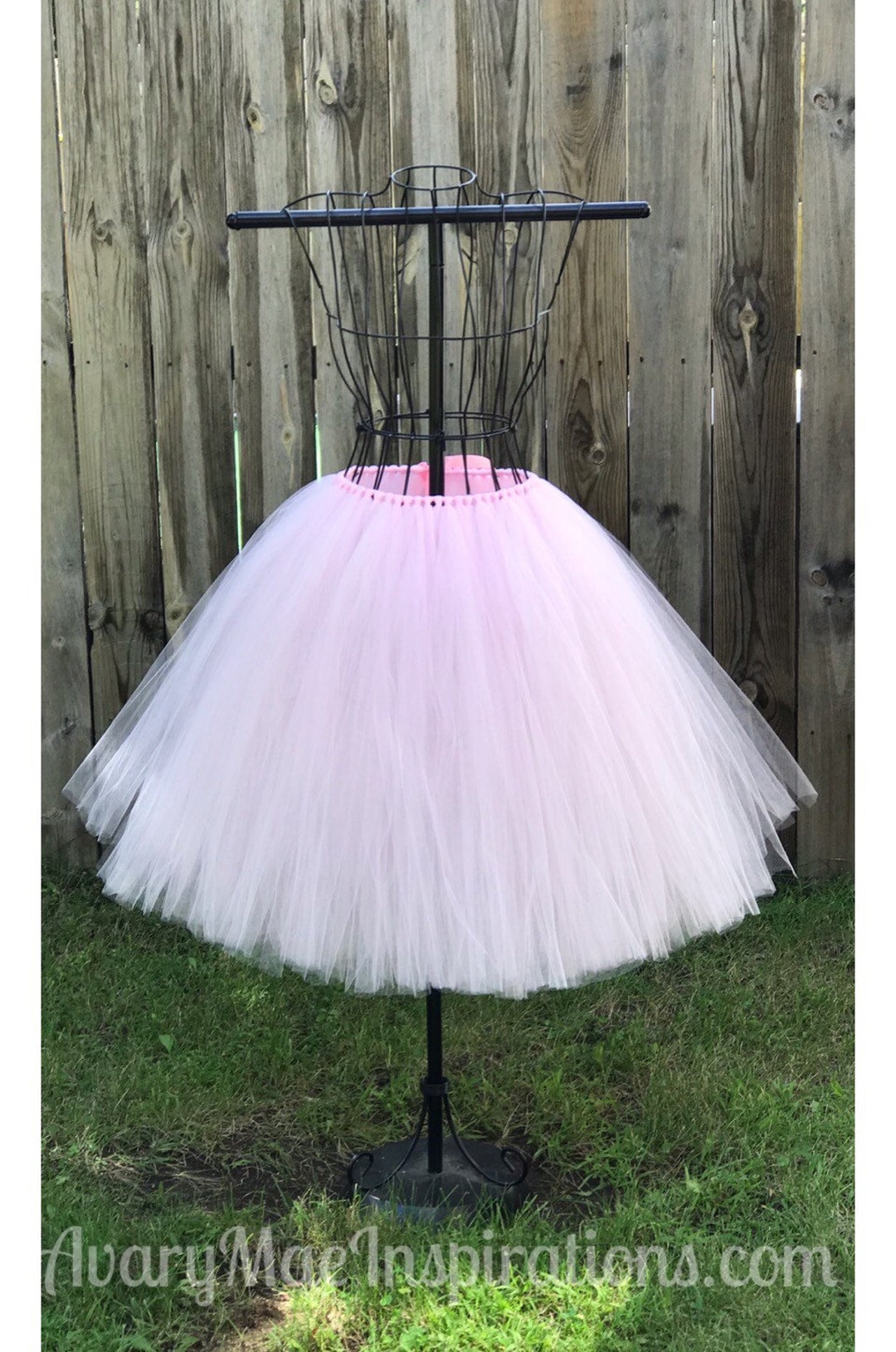 Light Pink Tutu, Pink Skirt, Pink Tulle Tutu, Light Pink Tulle Tutu ...