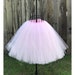Light Pink Tutu Pink Skirt Pink Tulle Tutu Light Pink Tulle - Etsy