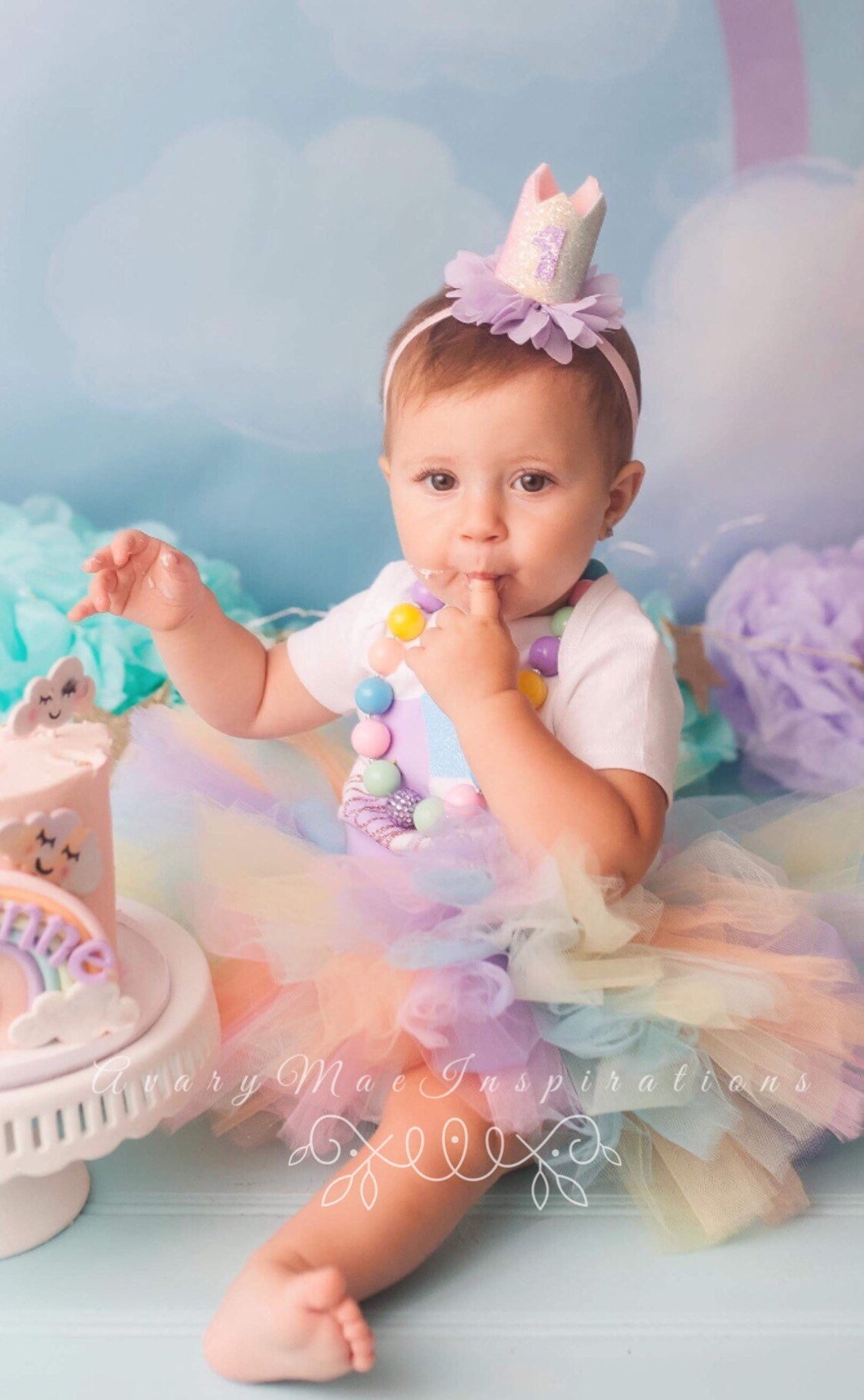 Pastel Rainbow Tutu Baby Tutu Infant Tutu Toddler Tutu | Etsy