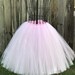 Light Pink Tutu Pink Skirt Pink Tulle Tutu Light Pink Tulle - Etsy
