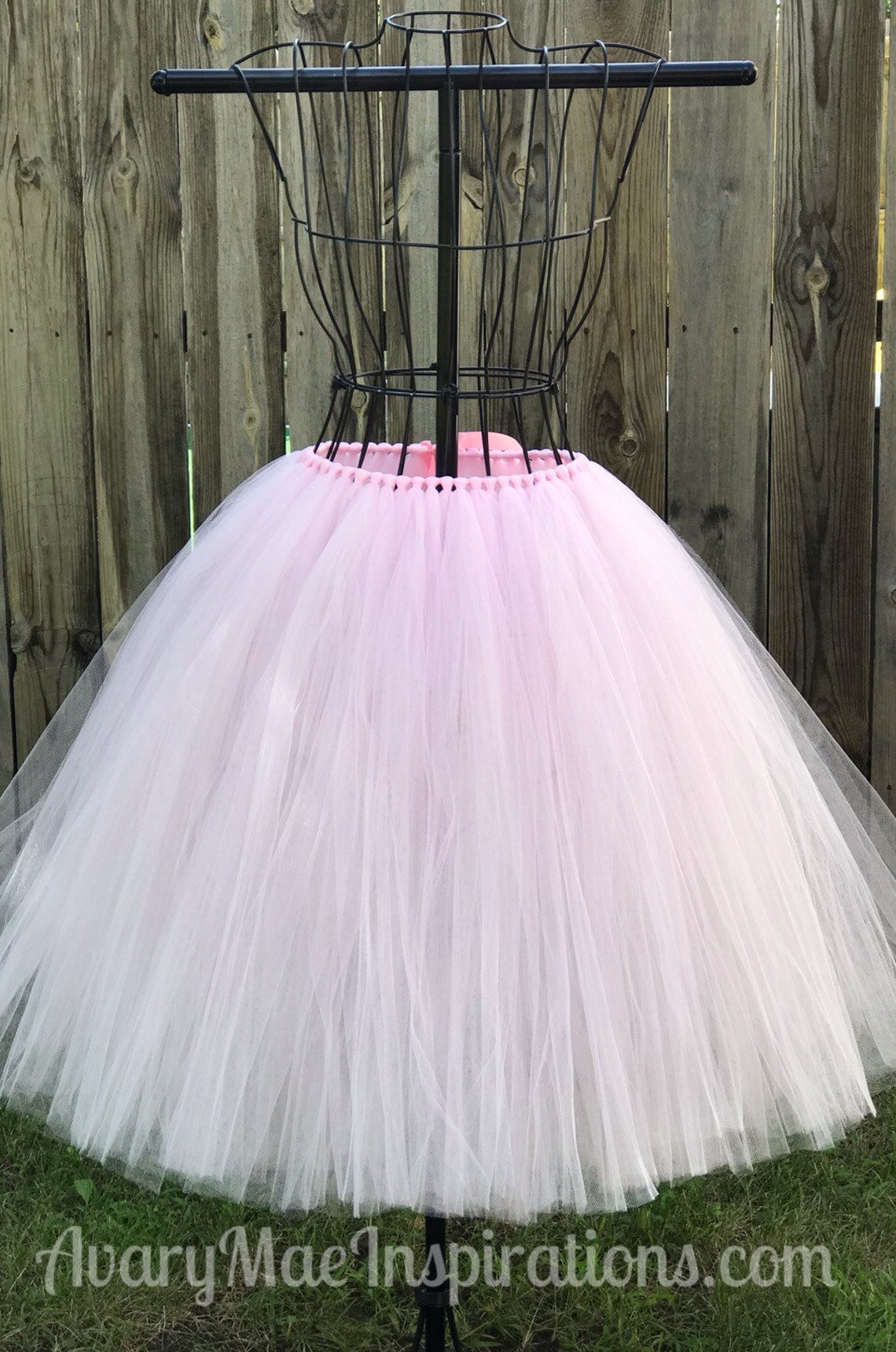 Light Pink Tutu Pink Skirt Pink Tulle Tutu Light Pink Tulle | Etsy