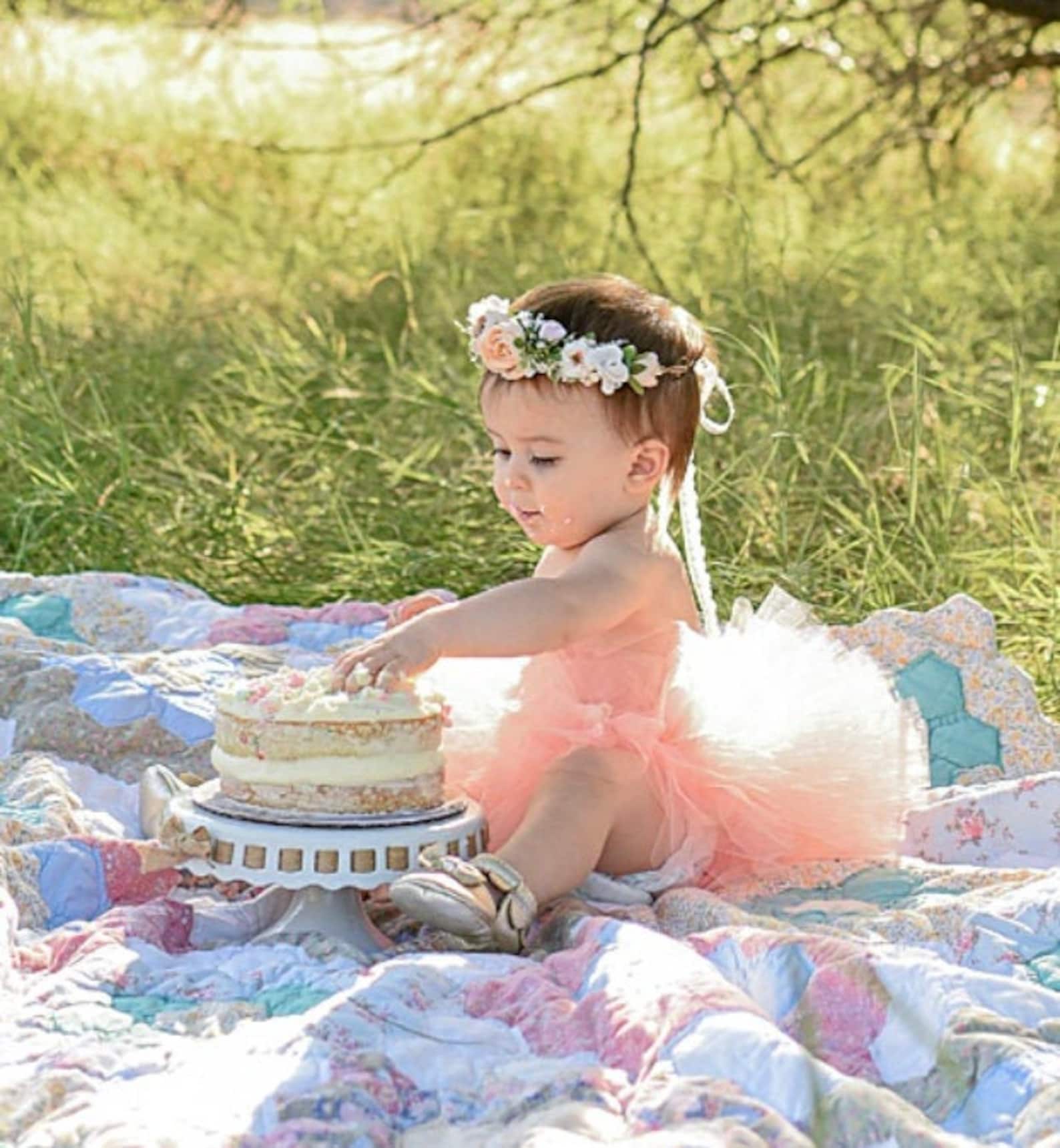 Peach Girls Tutu Toddler Girls Birthday Tutu Blush Peach - Etsy