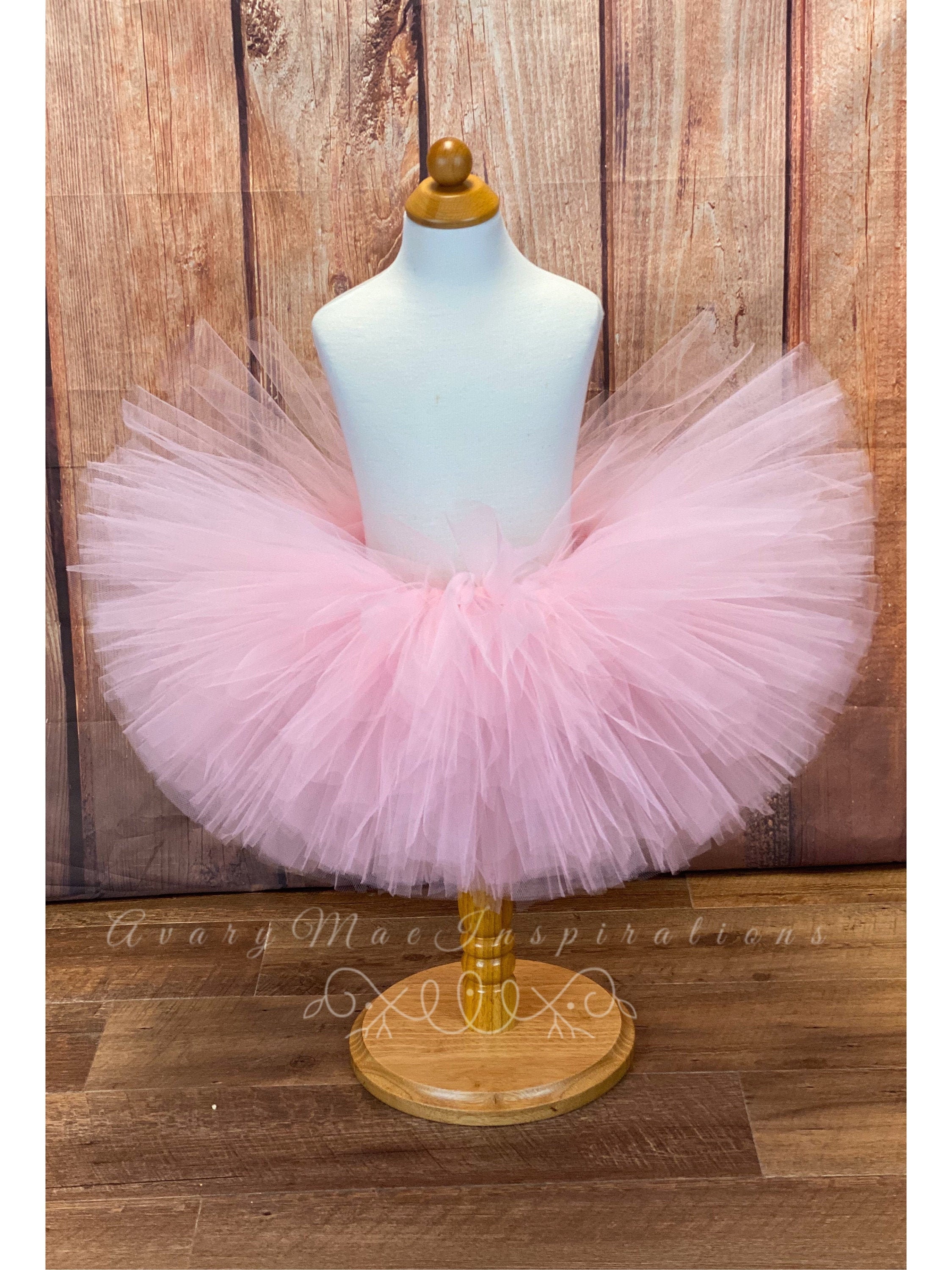 Pink Girls Tutu Fluffy Girls Tutu First Birthday Tutu for | Etsy