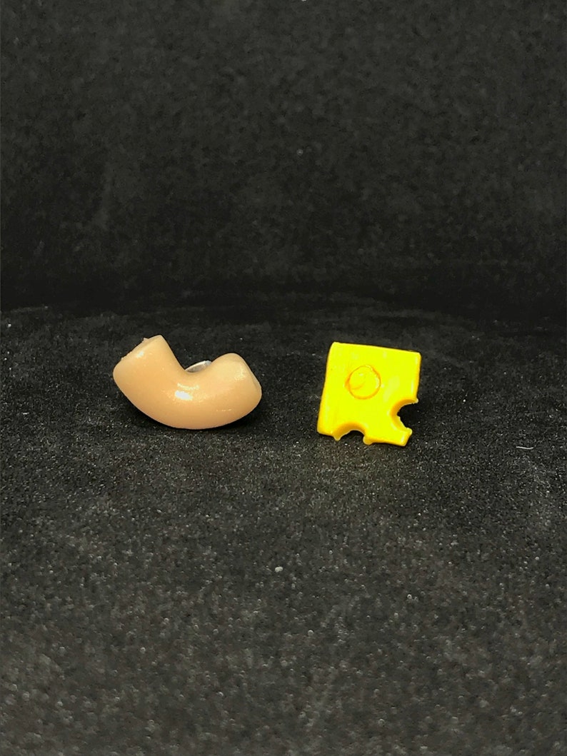 Macaroni and Cheese Earrings - Mac & Cheese Earrings - Mac and Cheese ...