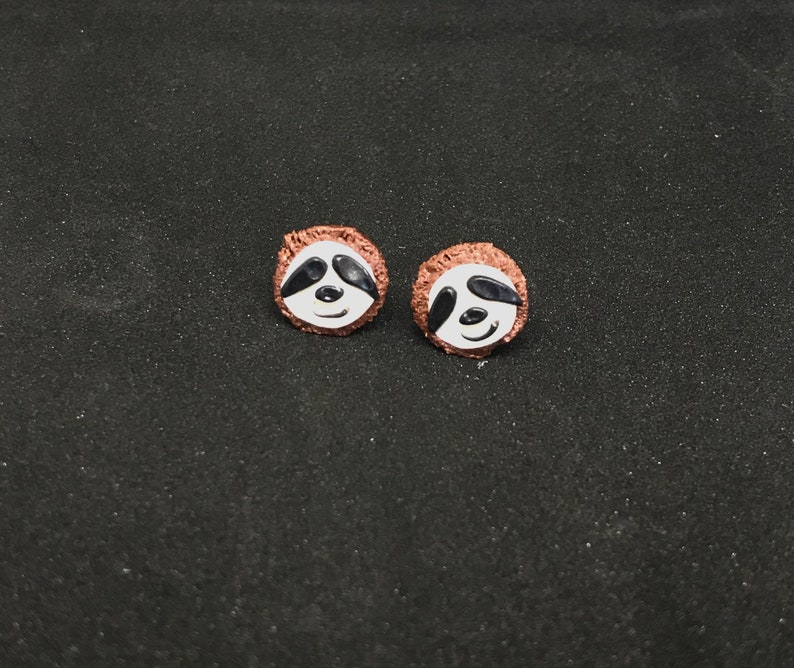 Sloth Earrings Sloths Sloth Dangles Sloth Studs Cute - Etsy