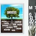 Tree Growing Success Poster, Classroom Motivational Poster ...