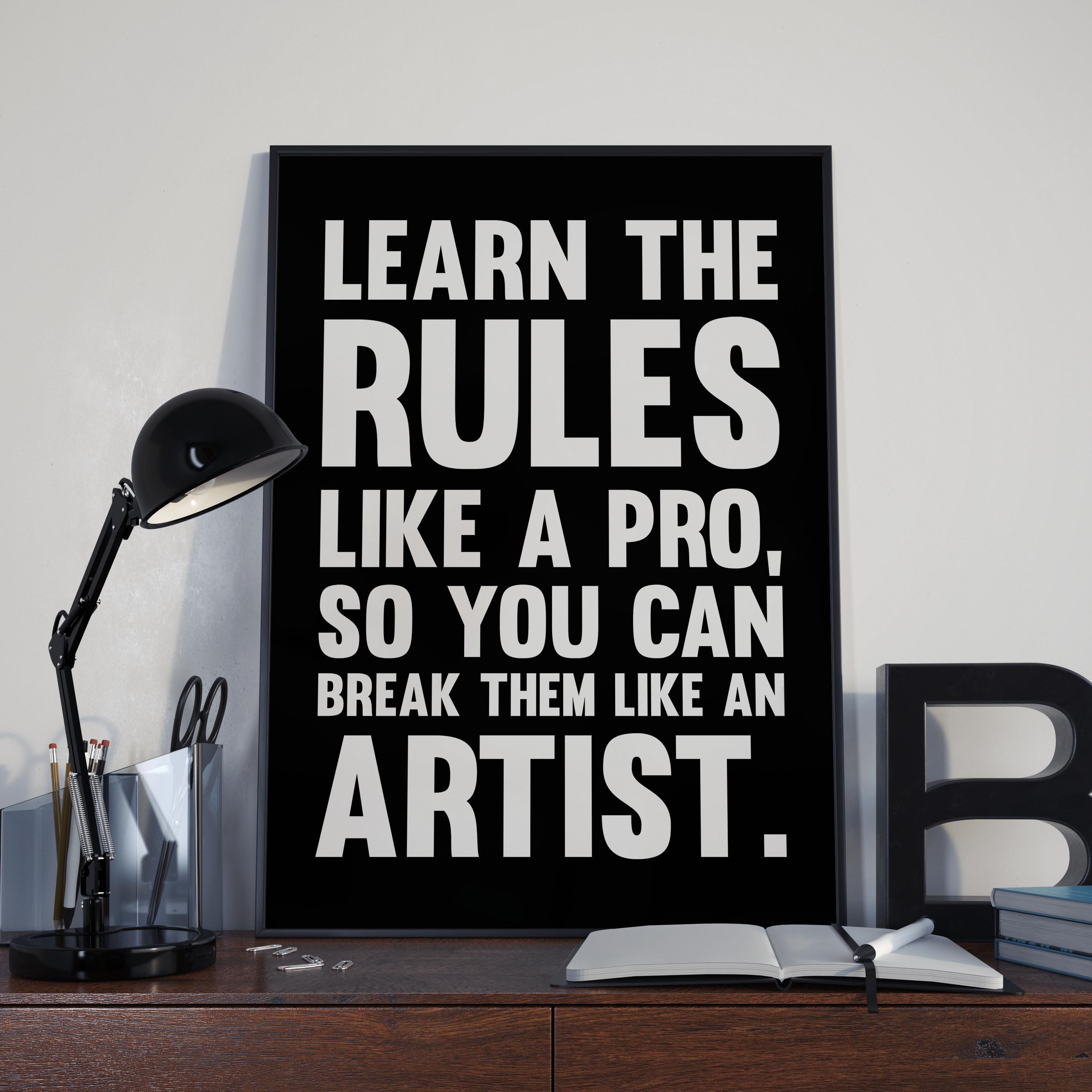 Learn the Rules Like A Pro so You Can Break Them Like an - Etsy