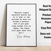 Nietzsche Quote Poster Print, Motivational Minimalist Typography, Wall ...