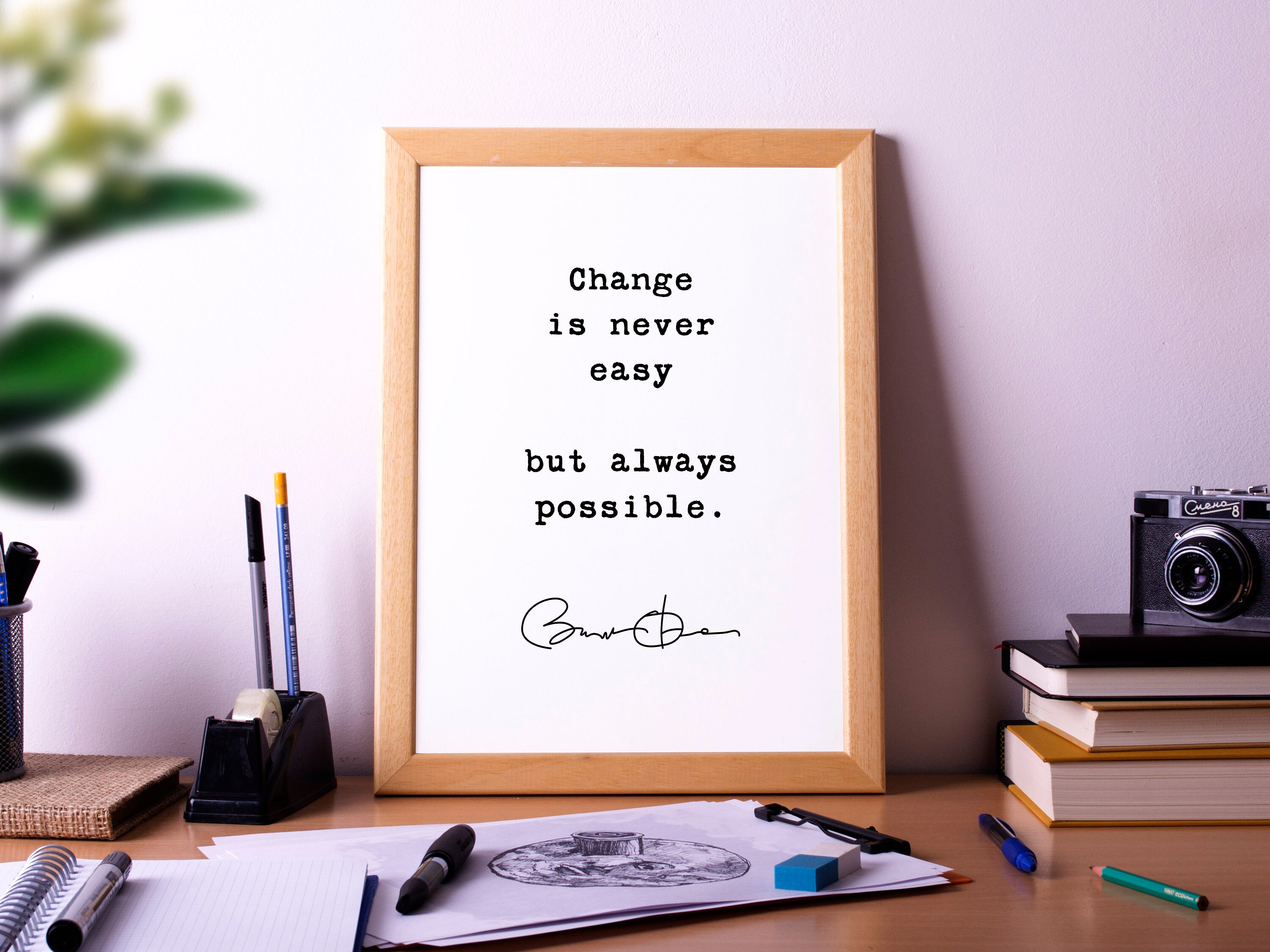Barack Obama Motivational Poster Print Typography Classroom | Etsy